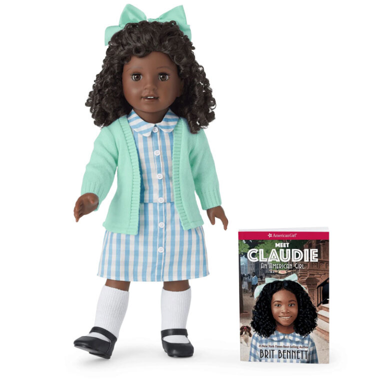 American Girl 1922 Claudie Doll, Book, Dizzy Dot, and Accessories | TTPM