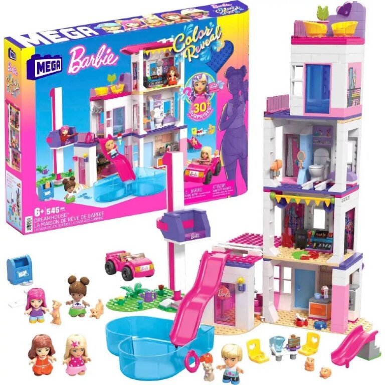 Barbie Color Reveal Dreamhouse Construction Set | TTPM