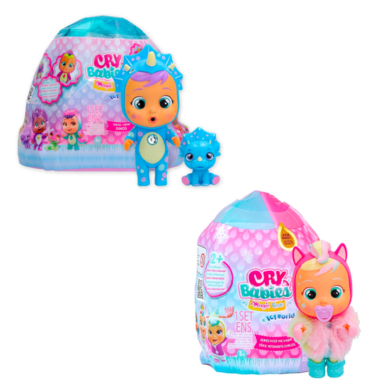 Cry Babies Magic Tears Icy World Dinos and Keep Me Warm Series | TTPM