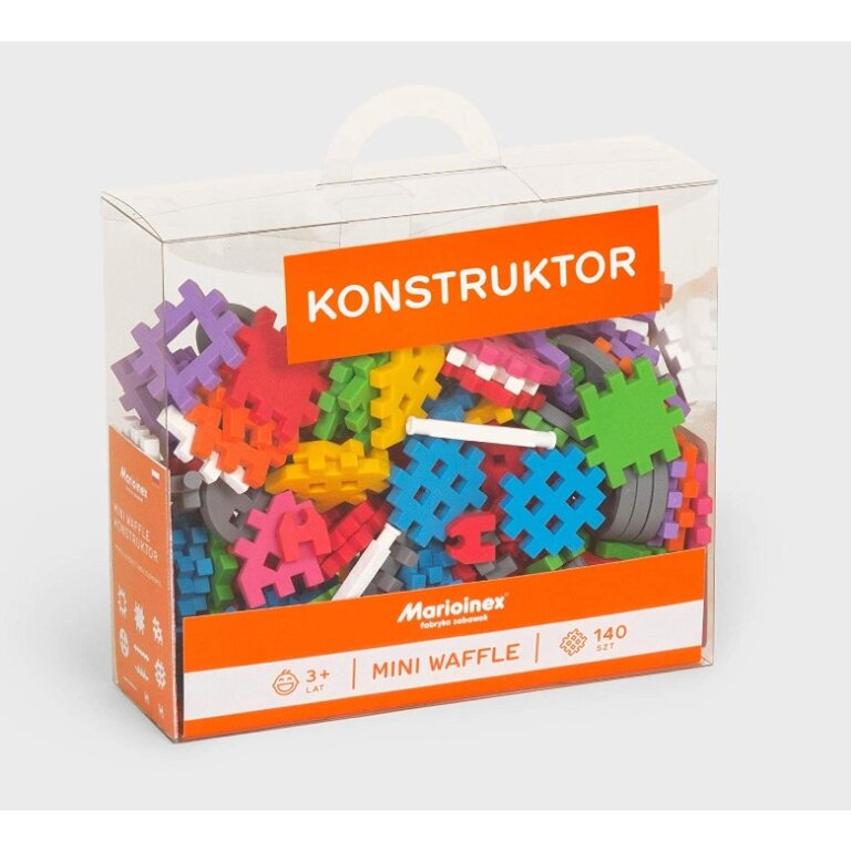 Marioinex Mini Waffle Blocks Konstruktor and Pastel Waffle Blocks | TTPM