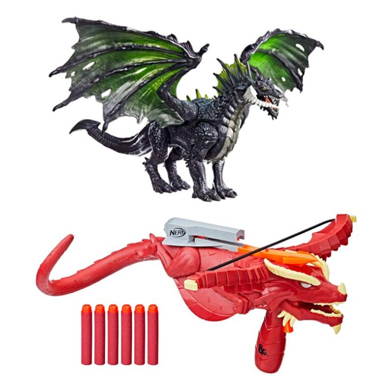 Dungeons & Dragons Honor Among Thieves Nerf Themberchaud, Rakor Figure ...