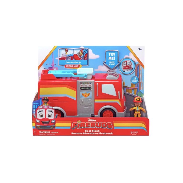 Disney Junior Firebuds Bo & Flash Rescue Adventure Firetruck | TTPM