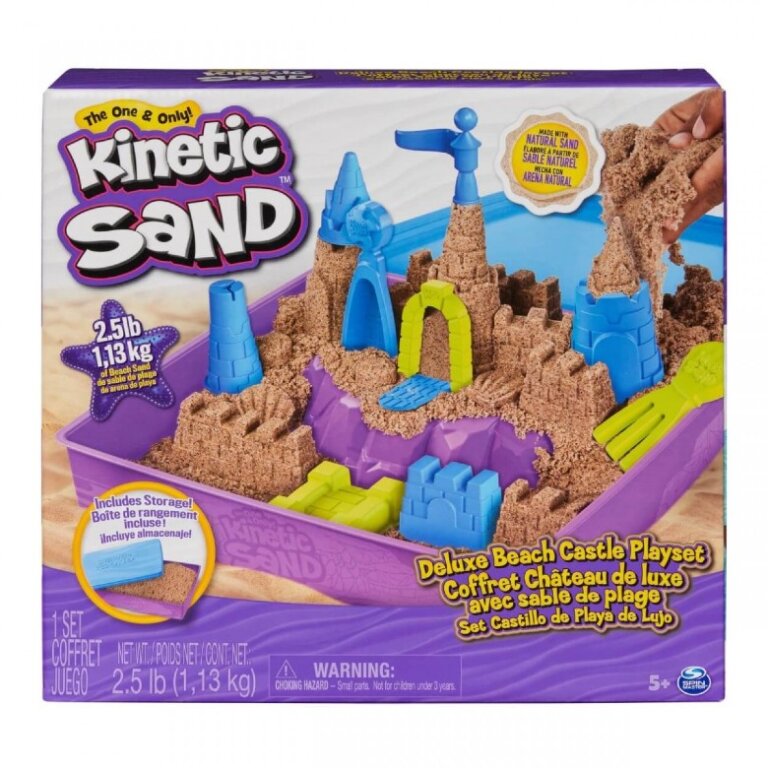 Kinetic Sand Deluxe Beach Castle Playset | TTPM