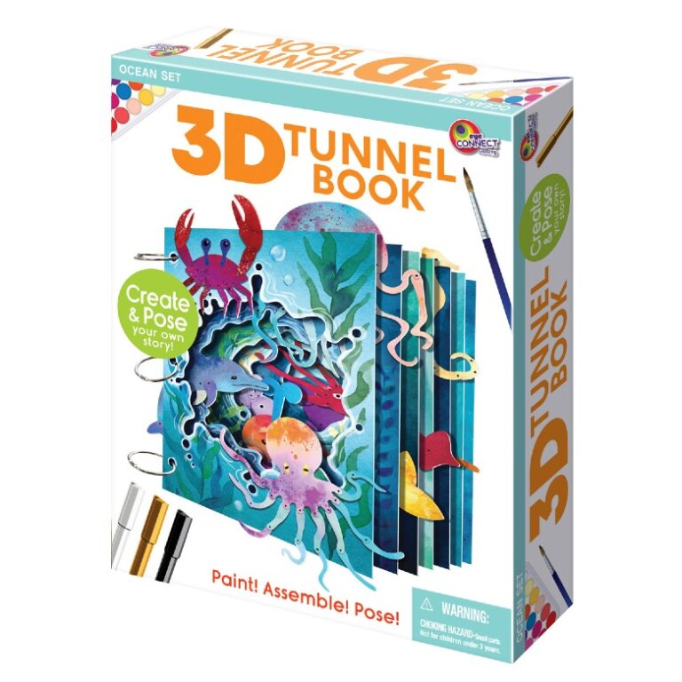 3D Tunnel Book Ocean Set | TTPM