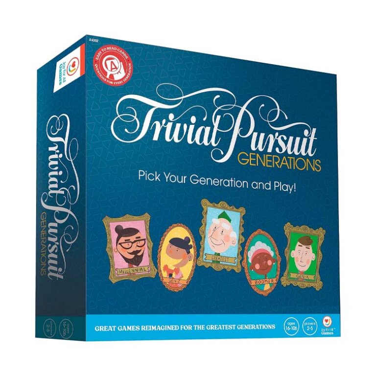 Joy for All Game Trio - Life Generations, Trivial Pursuit Generations ...