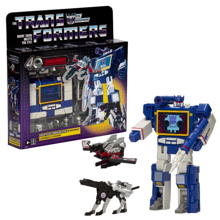 Transformers Retro 40th Anniversary Soundwave | TTPM