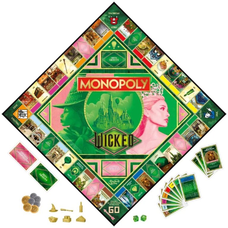 Monopoly Wicked, Monopoly Pokemon, and Monopoly Deal Harry Potter | TTPM