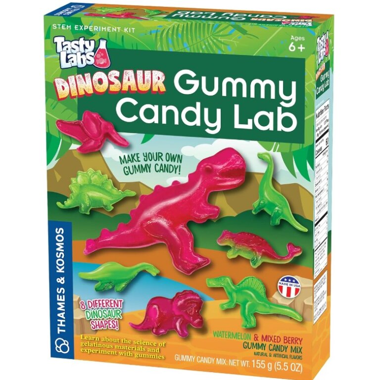 Tasty Labs Dinosaur Gummy Candy Lab | TTPM